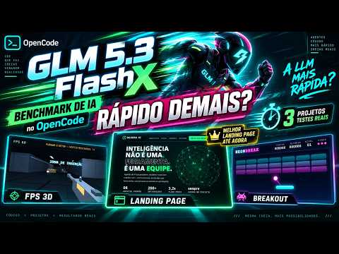 Conheça o GLM 5.3 Flash X: A IA Mais Rápida para Vibe Coding e Projetos Interativos!