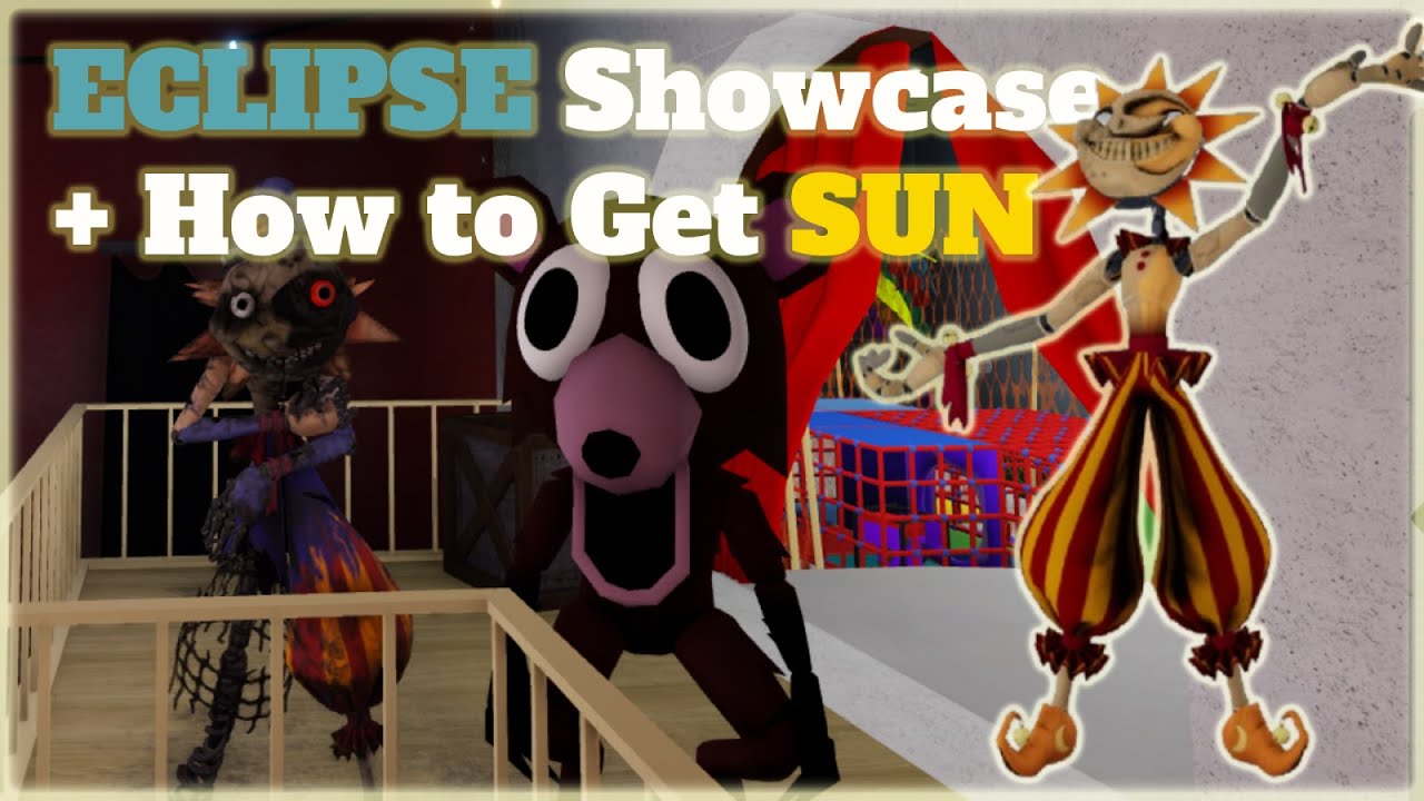 How to Get Sun and Eclipse Gamepass Showcase | Roblox Fredbear's Mega ...