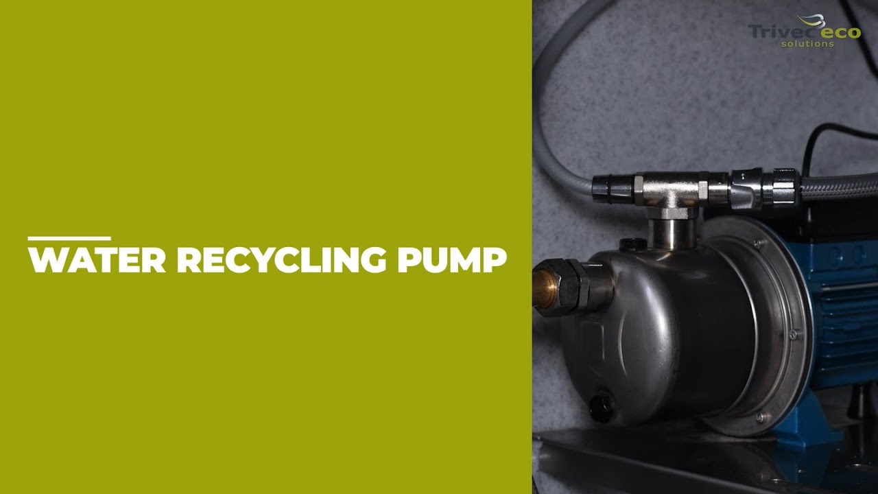 Water Recycling Pump - Wastewater System Accessories - YouTube