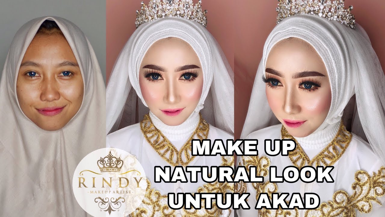 TUTORIAL MAKE UP AKAD NATURAL BANGET |by Rindy nella krisna - YouTube