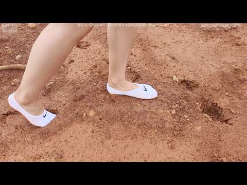White NIKE short socks wet and muddy(ENG)(Full video 23m56s)