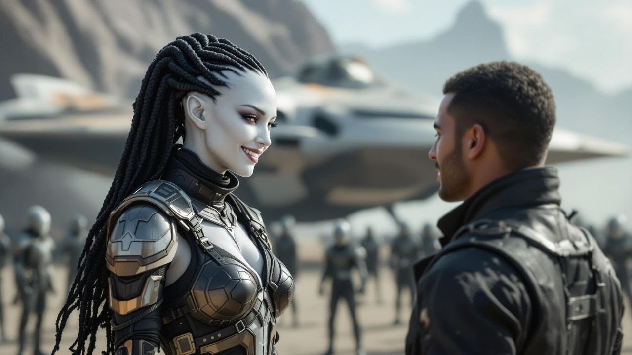 The alien woman smiled when she saw me and said, I knew you would come ...