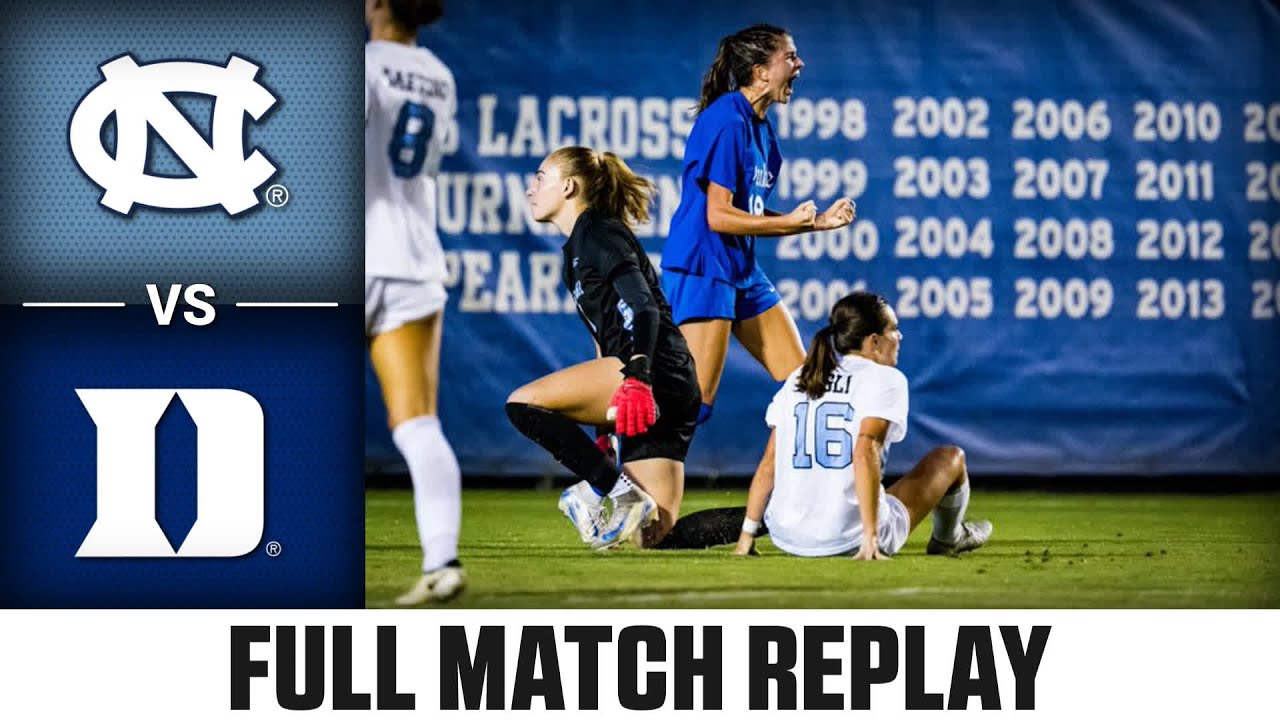 North Carolina vs. Duke Full Match Replay | 2024 ACC Women's Soccer ...