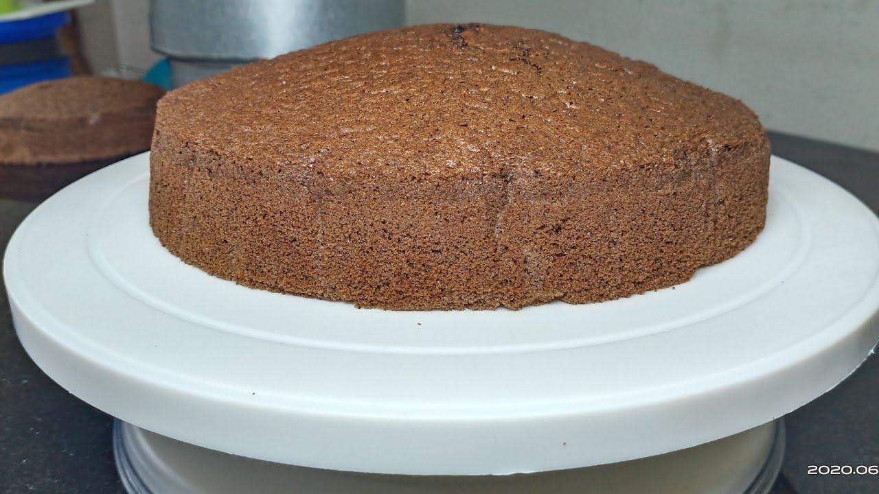 Chocolate fatless cake - YouTube