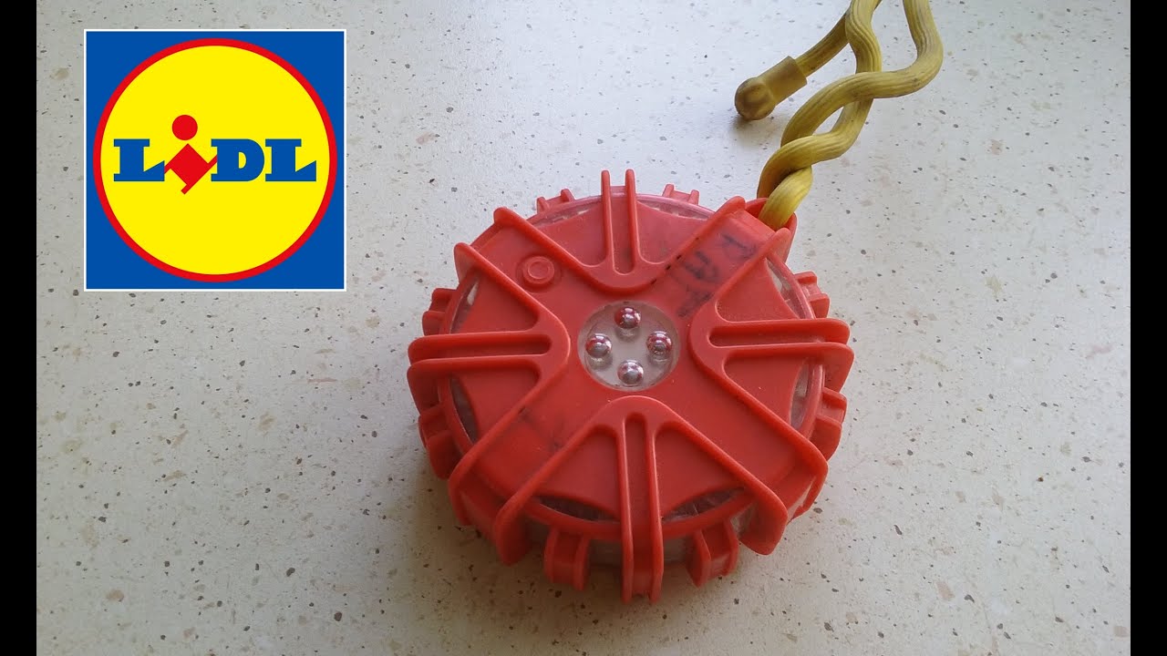Lampka ostrzegawcza z Lidla po 6 latach użytkowania. Powerfix, led ...