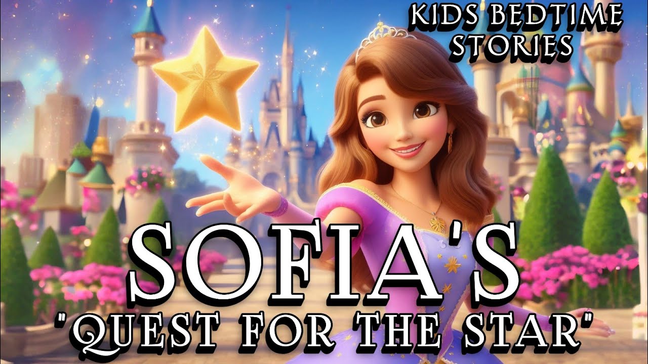 ⭐🪄Sofia the first | The magic star quest | Short Princess story 📚 ...