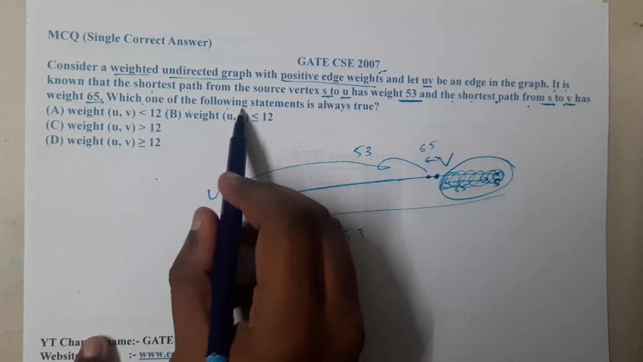 Gate Cse 2007 Youtube