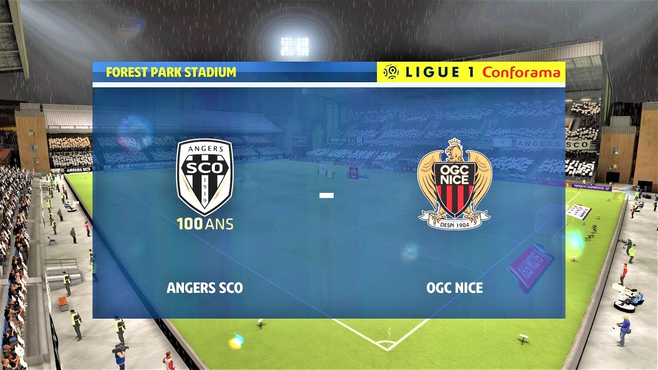 Angers Vs. Nice | French League 19/20 | Full Match & Gameplay (FIFA 20 ...