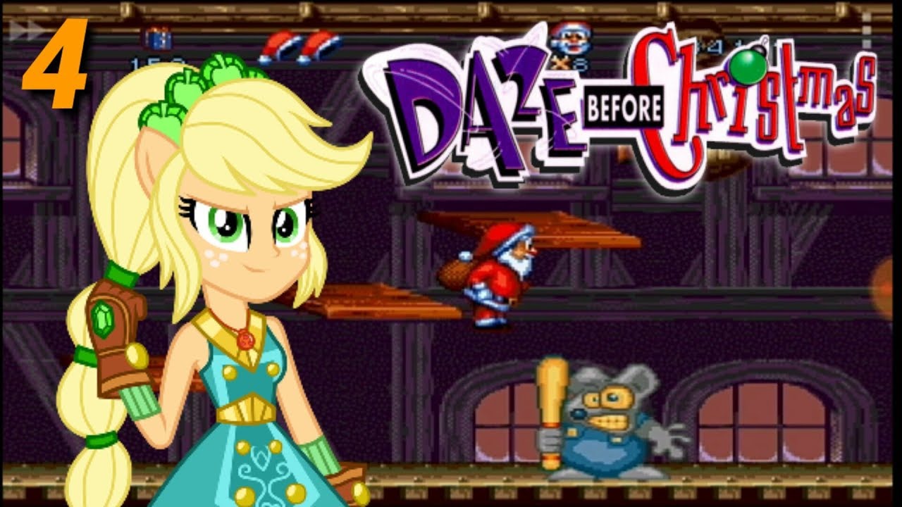 Santa Vs Louse The Mouse | Daze Before Christmas (Sega Genesis ...