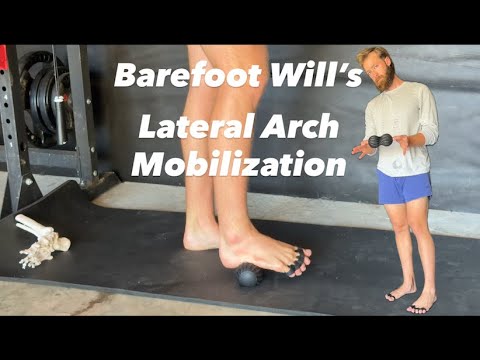 Lateral Foot Arch Mobilization with Mobility Ball - YouTube