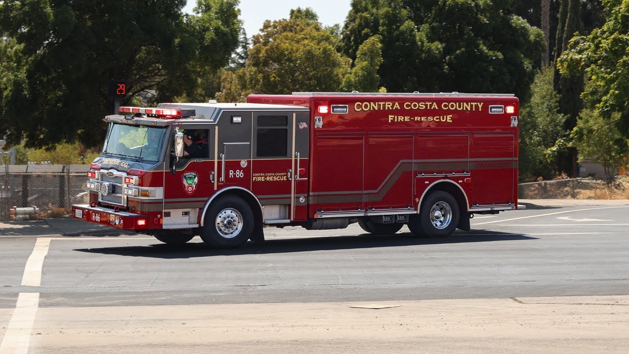 CCCFPD Rescue 86 Responding Code 3 - YouTube