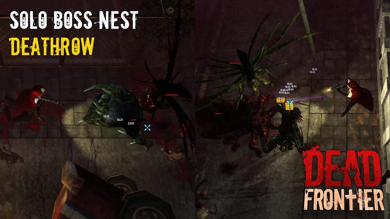 Dead Frontier | Solo Boss Nest (Death Row) - YouTube