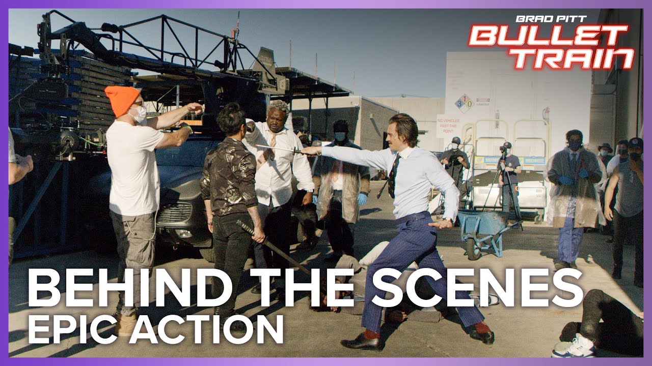 Epic Action | Bullet Train Behind The Scenes - YouTube