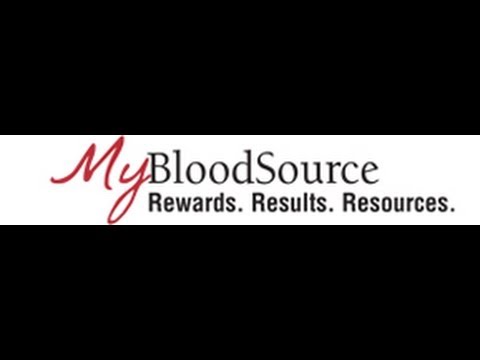MyBloodSource - An online program for BloodSource blood donors - YouTube