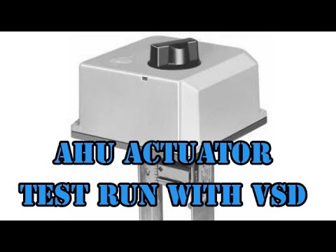 check with AHU VSD , AHU actuator work or not. - YouTube