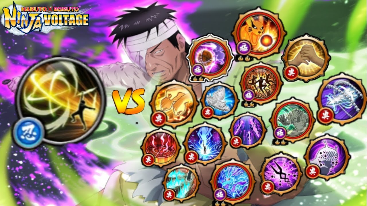 NxB NV: Danzo Wind Style : Vacuum Blade Barrage VS Ultimate Jutsu - YouTube