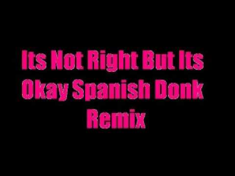 Whitney Houston - It's Not Right But It's OK (Donk Remix) - YouTube