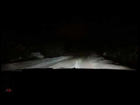 Mercedes Benz c180 snow drift
