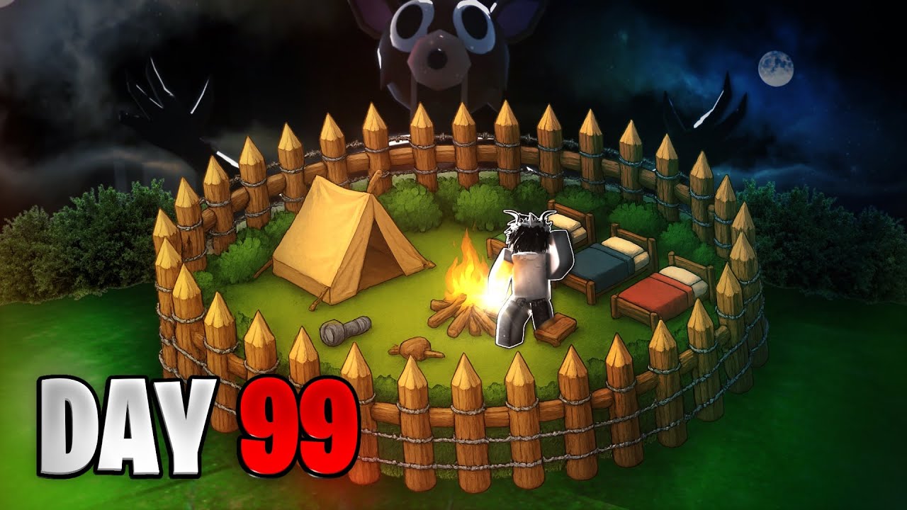 I Built the SAFEST BASE in 99 Nights in the Forest - YouTube