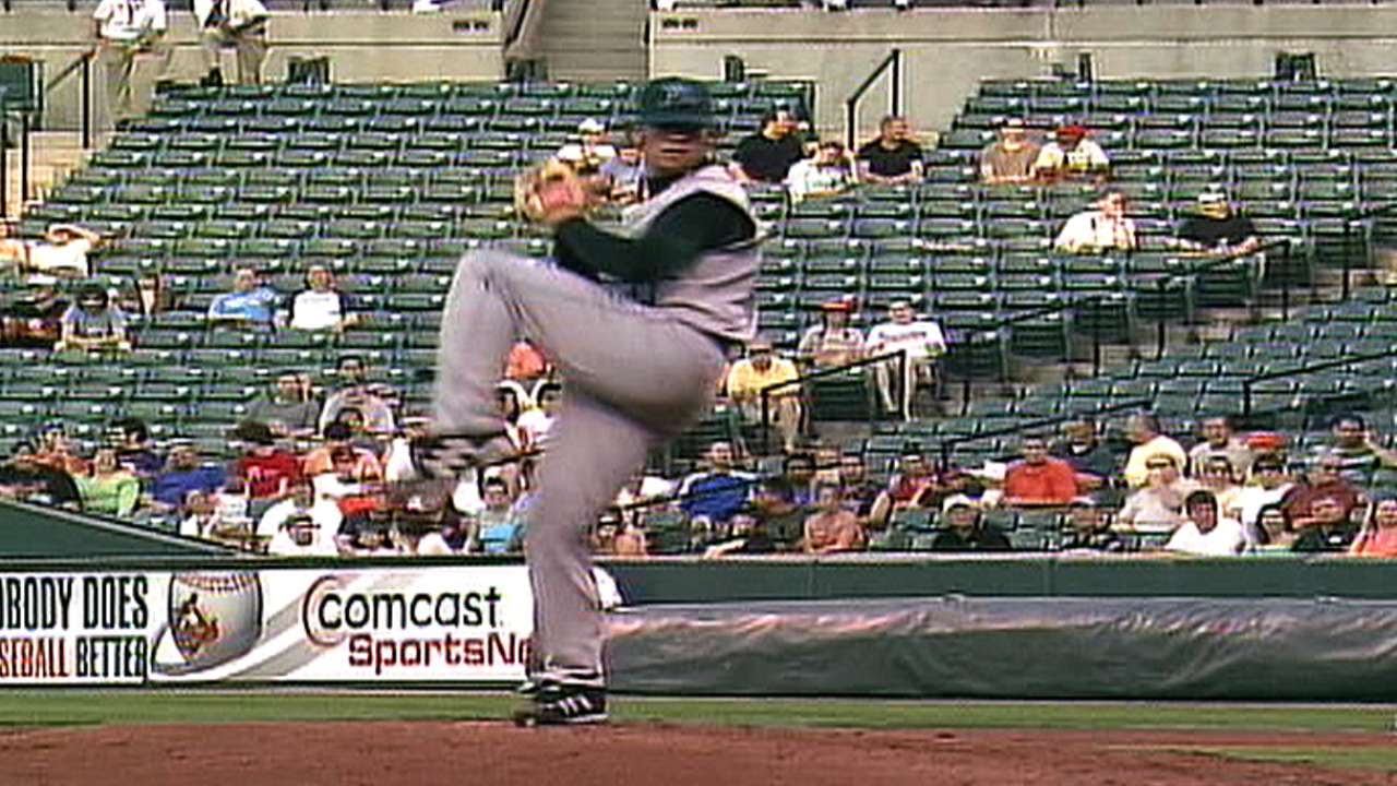 Shields gets Lopez looking for first career K - YouTube