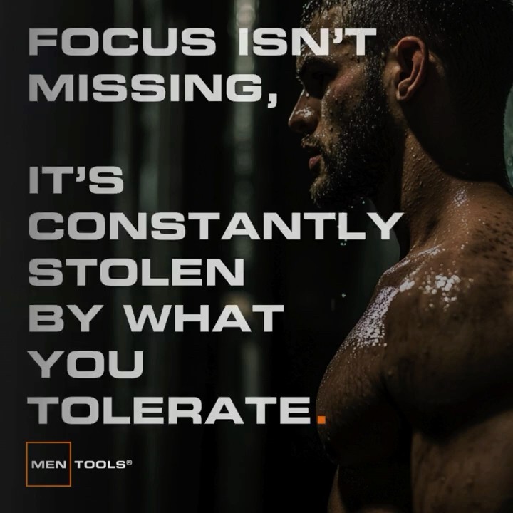 MEN: Your focus isn't missing #mindset #quote #mentools - YouTube