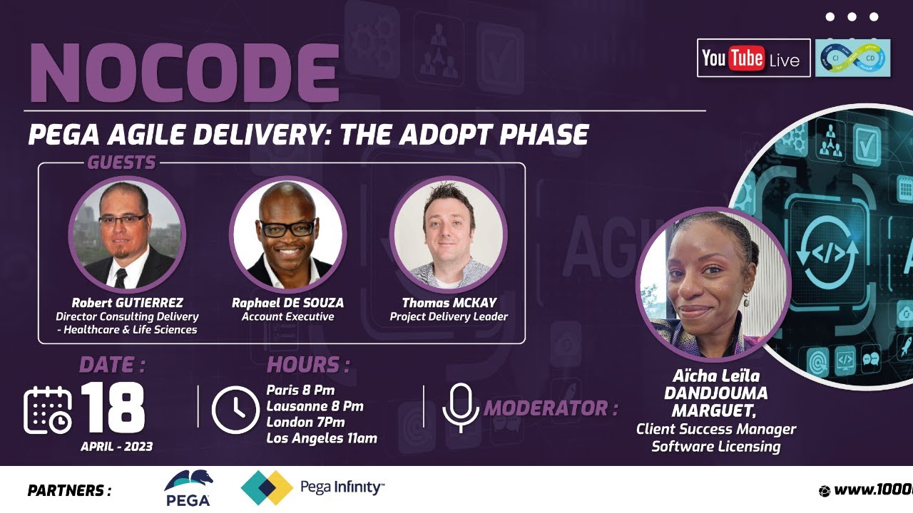 Pega Agile Delivery - ADOPT phase - YouTube