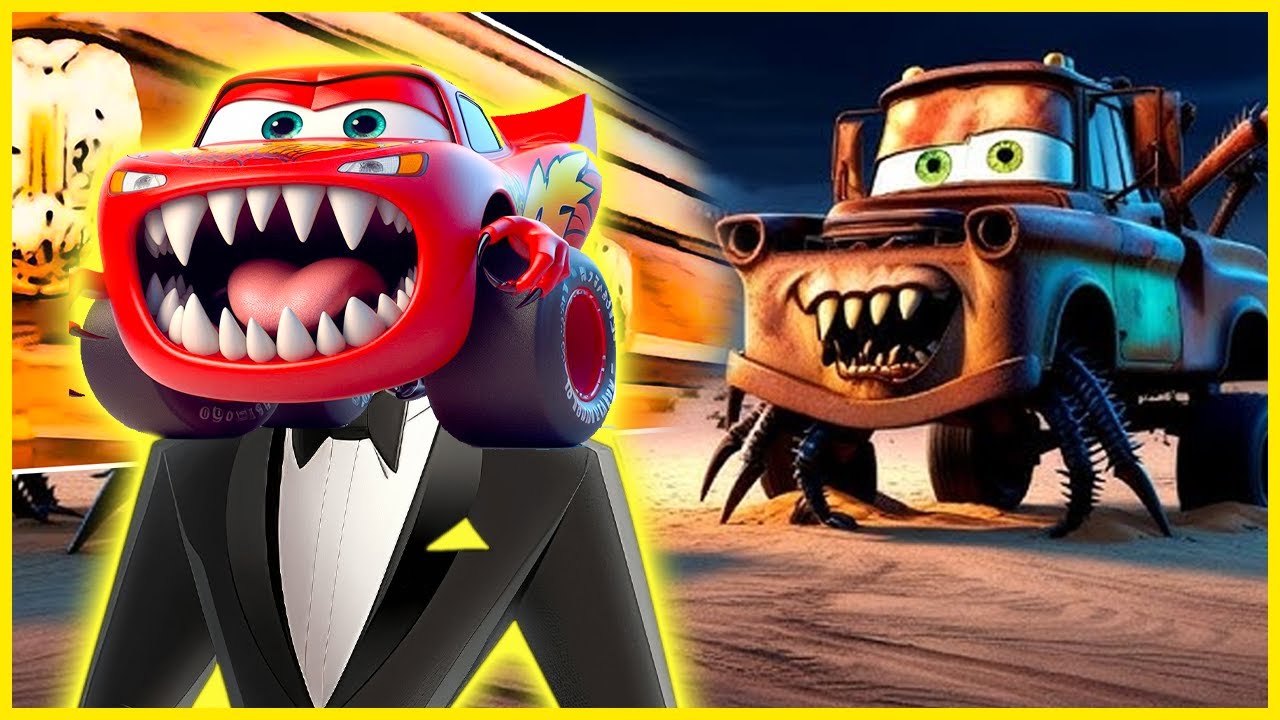 MOSTER McQueen in REAL LIFE Transformation | Coffin Dance Song - YouTube