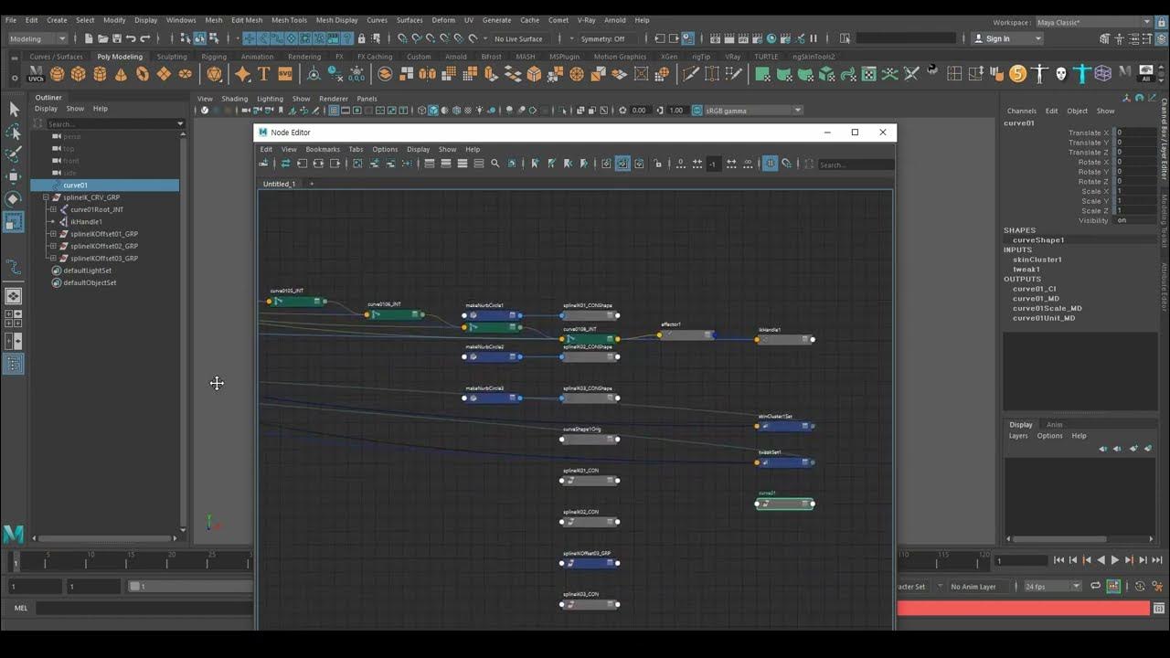 Automatical Splineikglobalscale Pythonscript Youtube