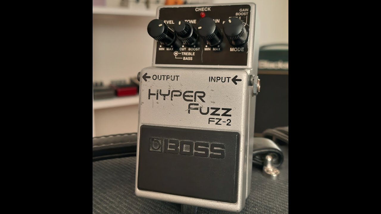 Comparison #11: Boss FZ-2 Hyper Fuzz into Clean and Dirty Amp - YouTube