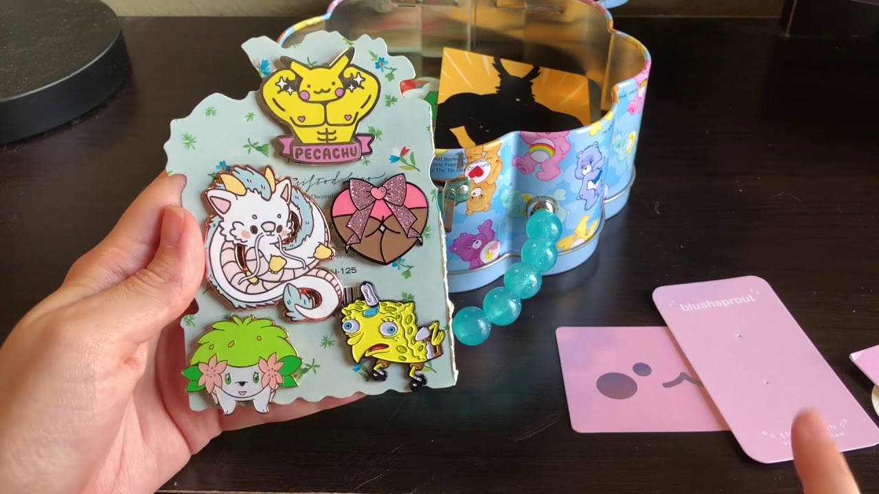 My Enamel Pin Collection! 💗 - YouTube