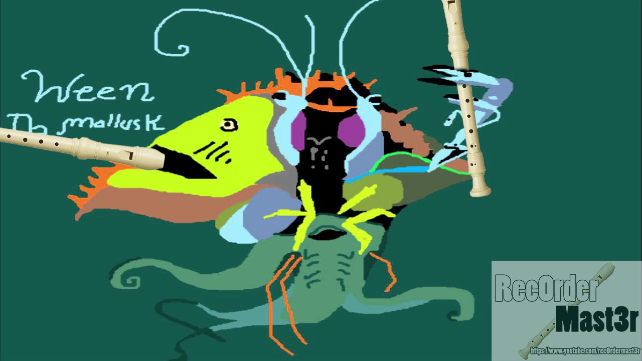 OCEAN MAN | WEEN (RECORDER COVER) - YouTube