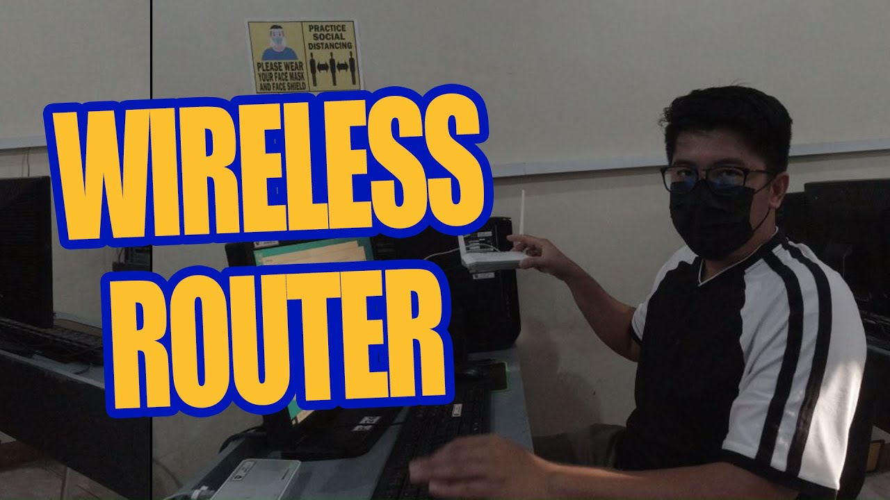 Wireless Router - SSID|WPA2|MAC Filtering - YouTube