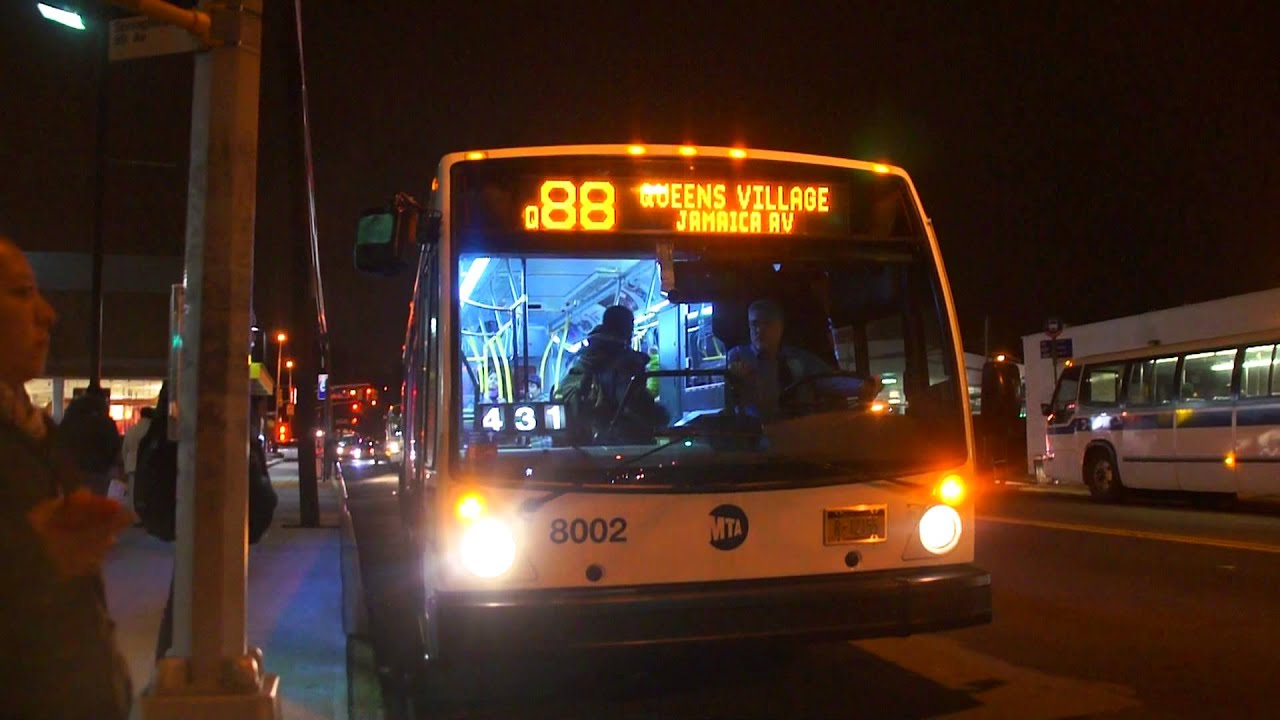 MTA New York City Bus 2011 NovaBus LFS 8002 On The Q88 @ Springfield ...