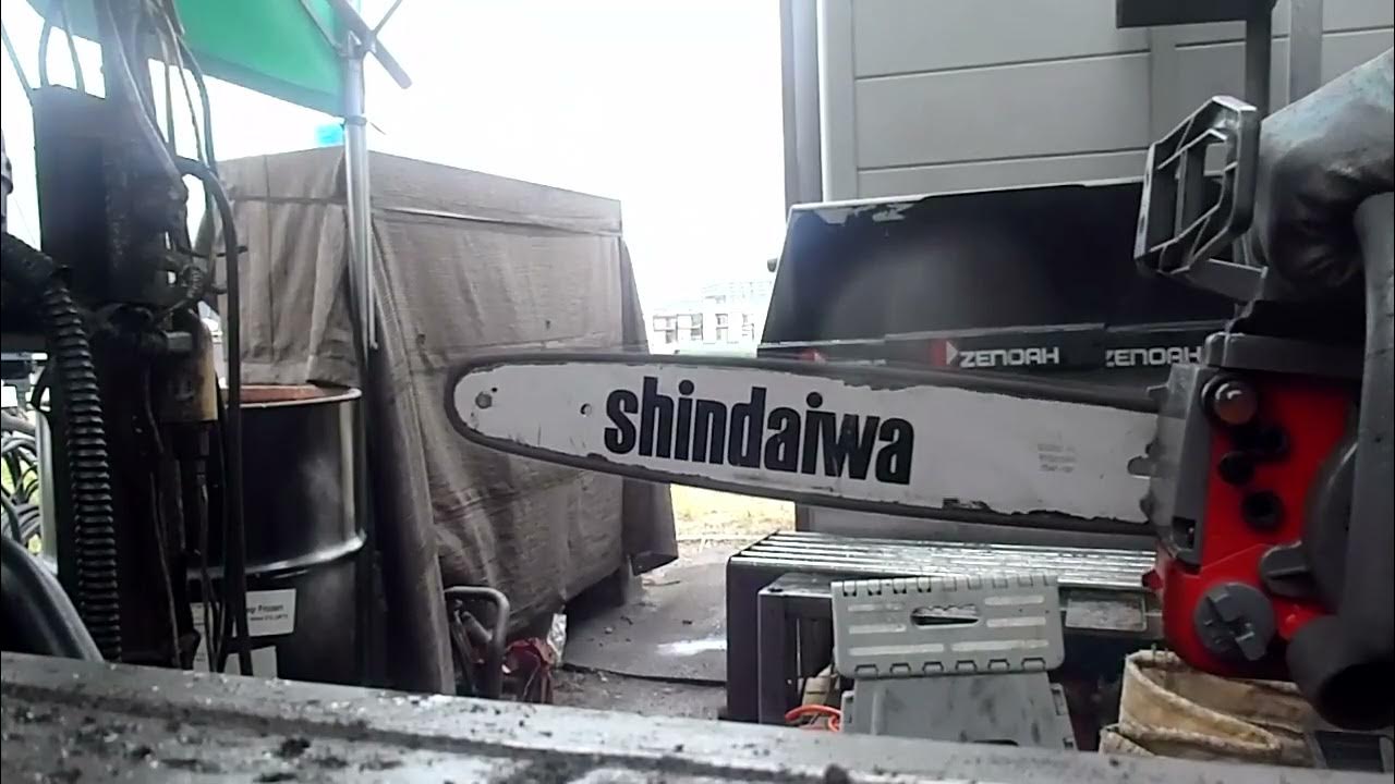 33cc★②タナカパワーメイトPMS-330B 1/4ピッチ14インチ - YouTube