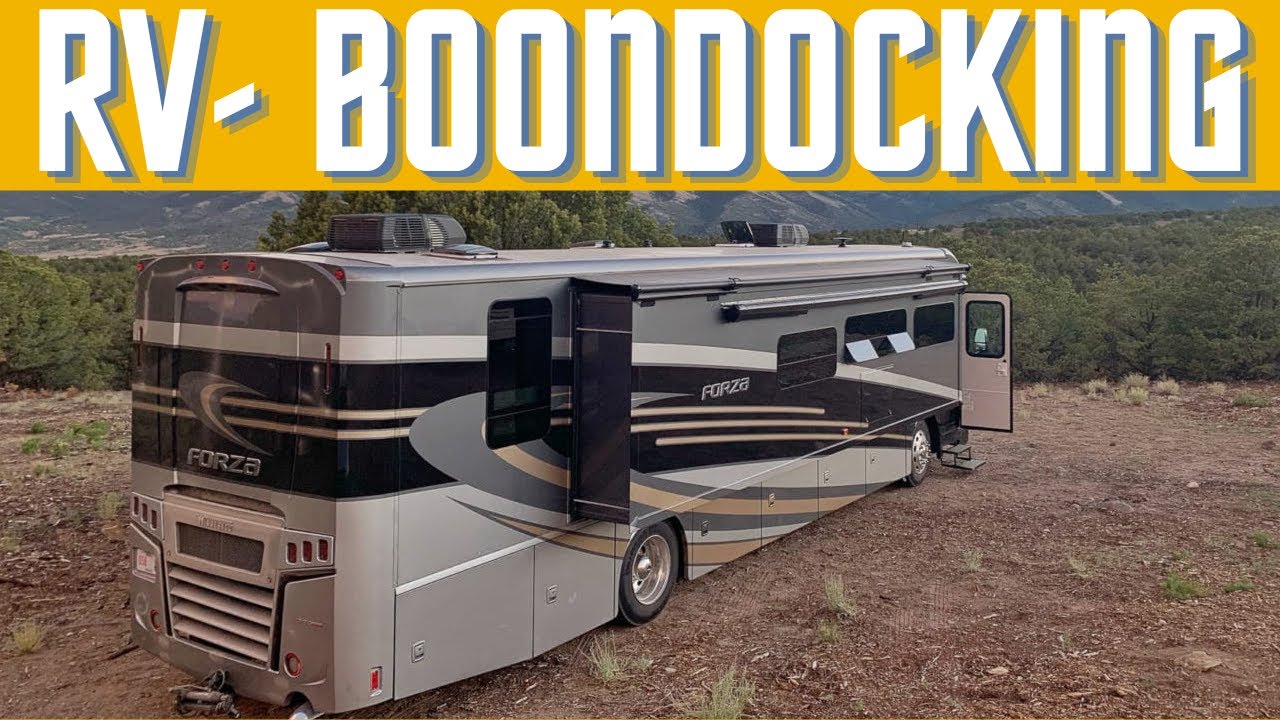 RV Life | Learn How to do Boondocking | 2023 - YouTube