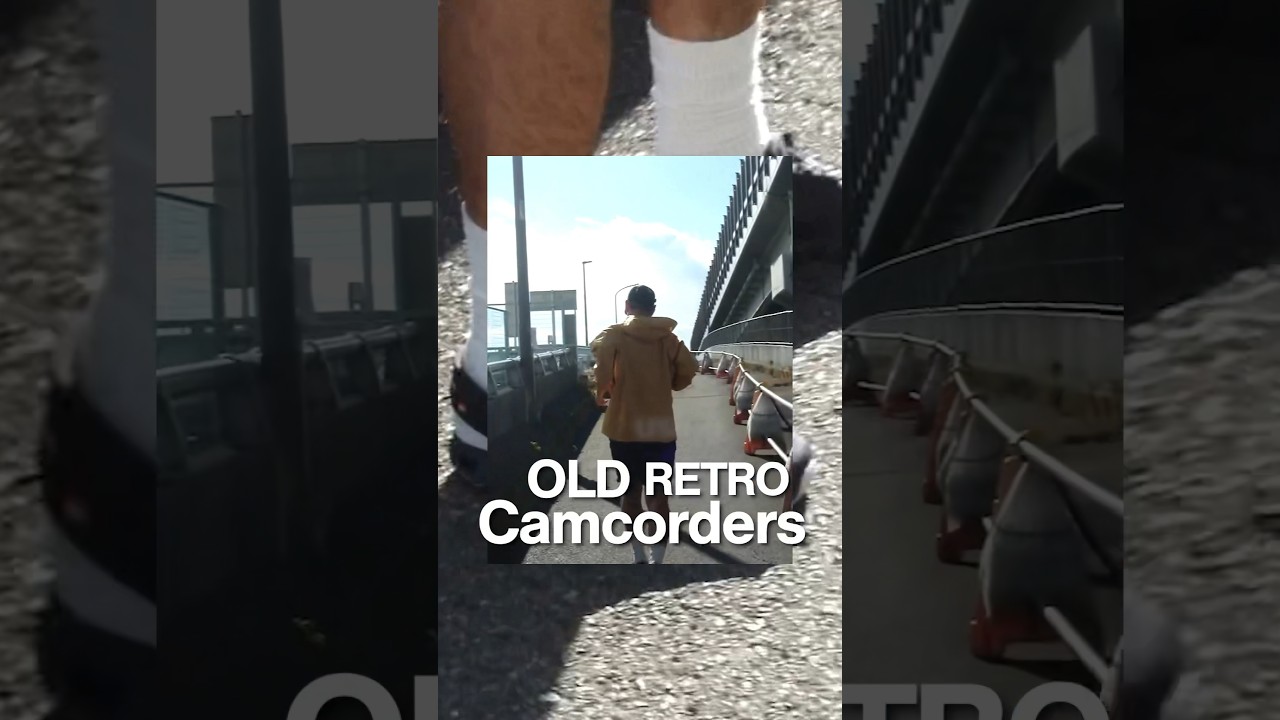 How to Use Retro Camcorder Footage #shorts #filmmaking - YouTube