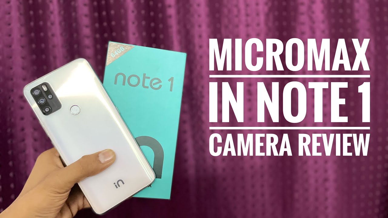 Micromax In note 1 simple & Short camera review - YouTube