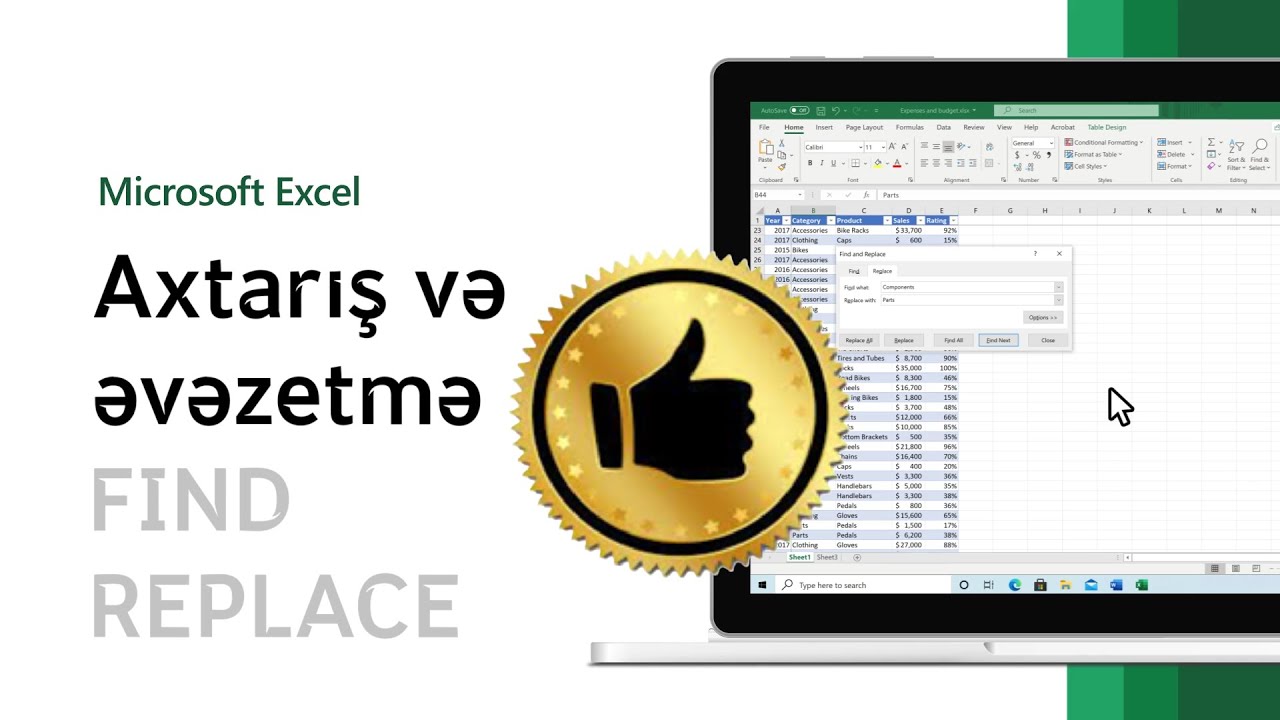Find Replace - YouTube