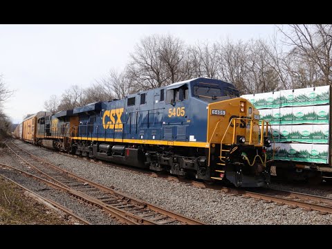 New Jersey Freight Train Action on Conrail Shared Assets from the End of March 2024 - YouTube