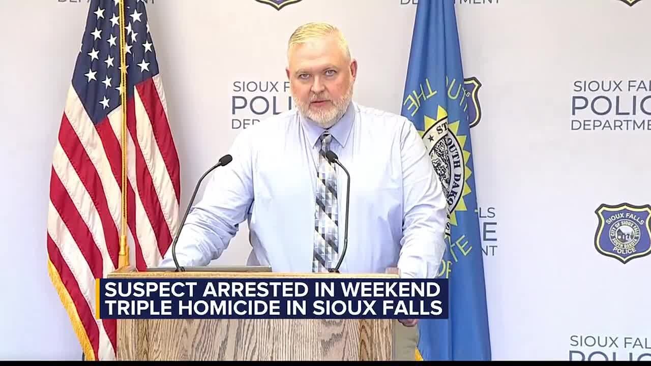 Police identify suspect in Sioux Falls triple homicide - YouTube