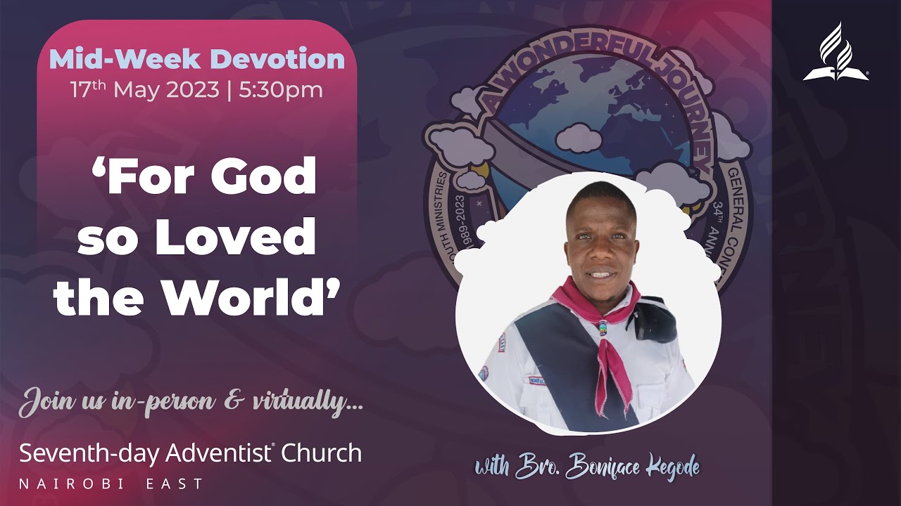 Mid-Week Devotion with Bro. Boniface Kegode || 17~05~23 - YouTube