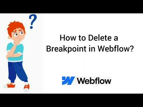 Webflow Tutorial: Deleting Breakpoints in Seconds - YouTube