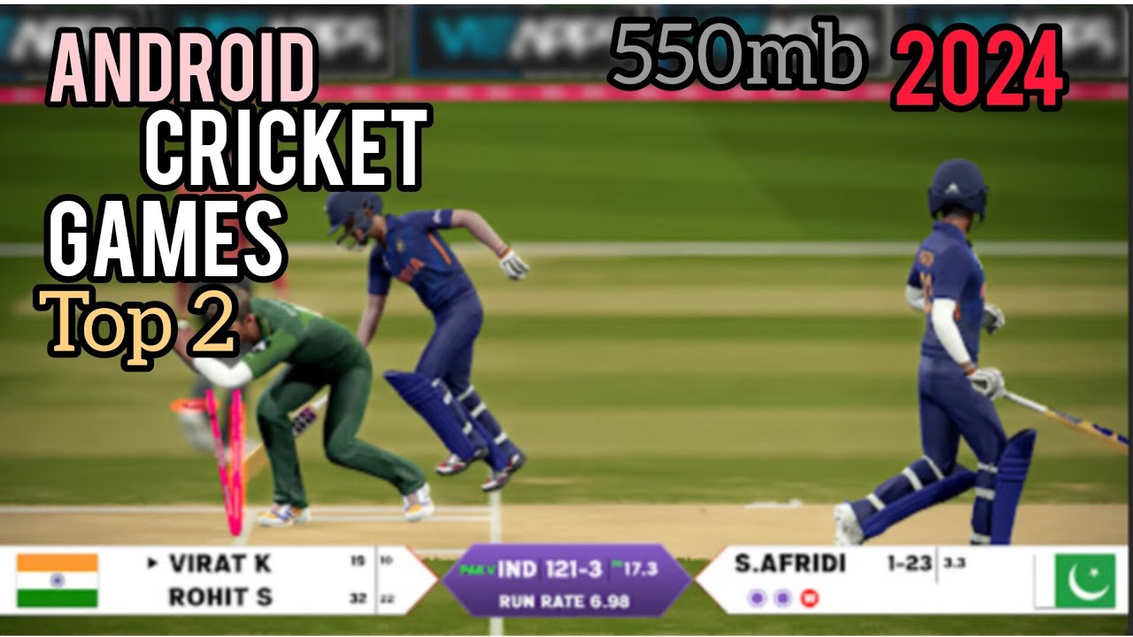 Top 2 Android cricket games 550mb👈 2024 😍 - YouTube