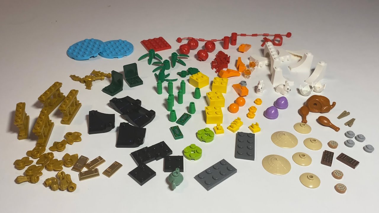 40605 LEGO GwP Lunar New Year VIP Add-On Pack (January 2023) - YouTube