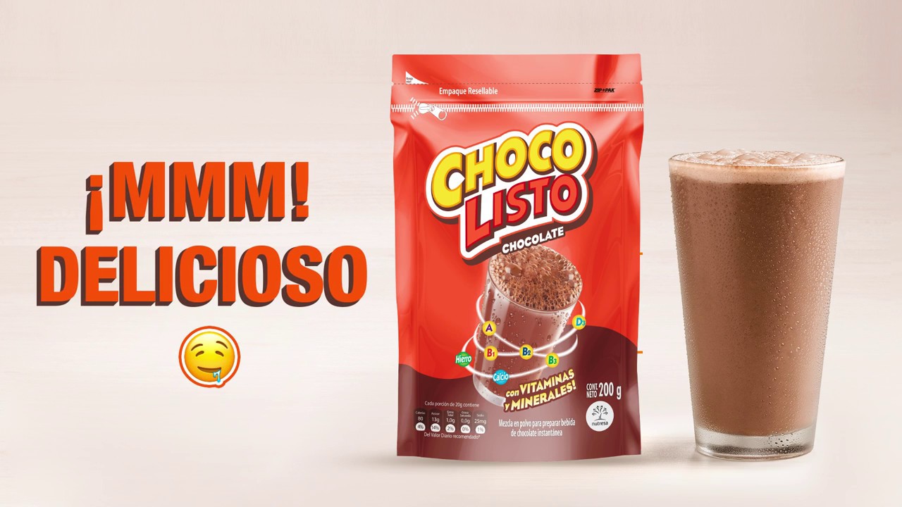 Siempre es buen momento para tomarte un Chocolisto - YouTube