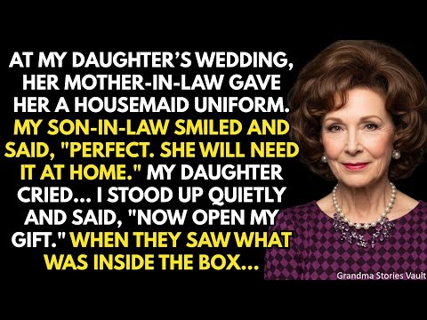 At The Wedding, My Daughter Was Handed A Maid Uniform. My Son-In-Law Smiled, \