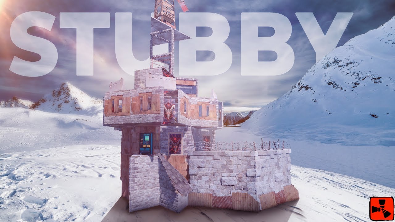 The STUBBY Solo/Duo Bunker Rust Base Design 2022 - YouTube