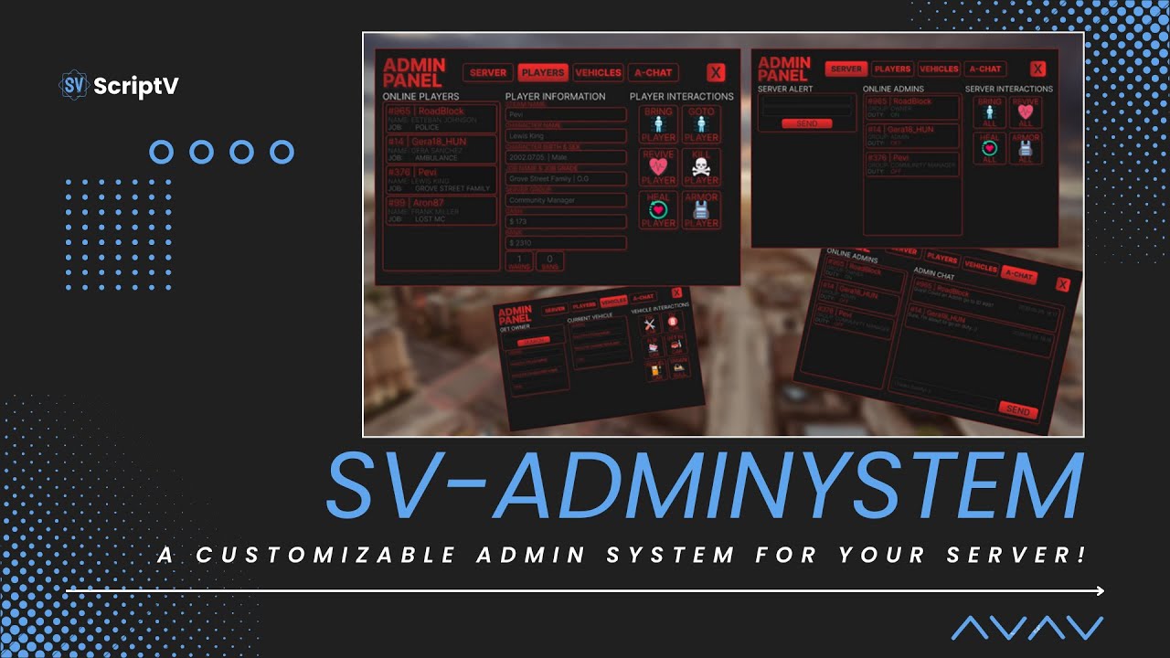 ScriptV - AdminSystem [Showcase] - YouTube