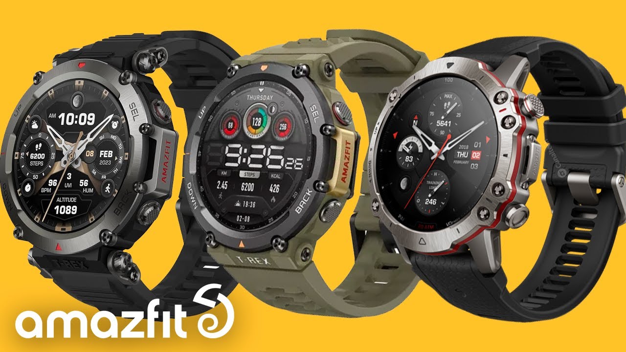 Comparativo: T-REX ULTRA vs T-REX 2 vs FALCON - Qual Amazfit escolher ...