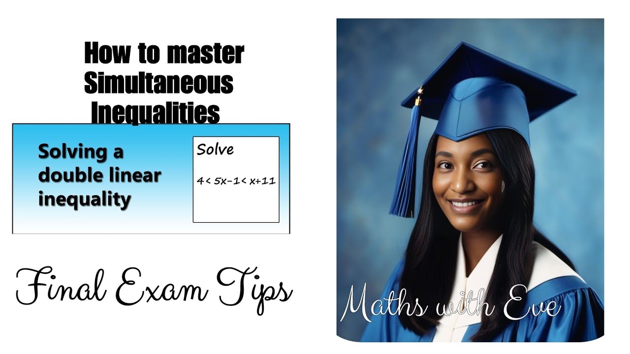 How to solve simultaneous inequalities, O level Maths - YouTube